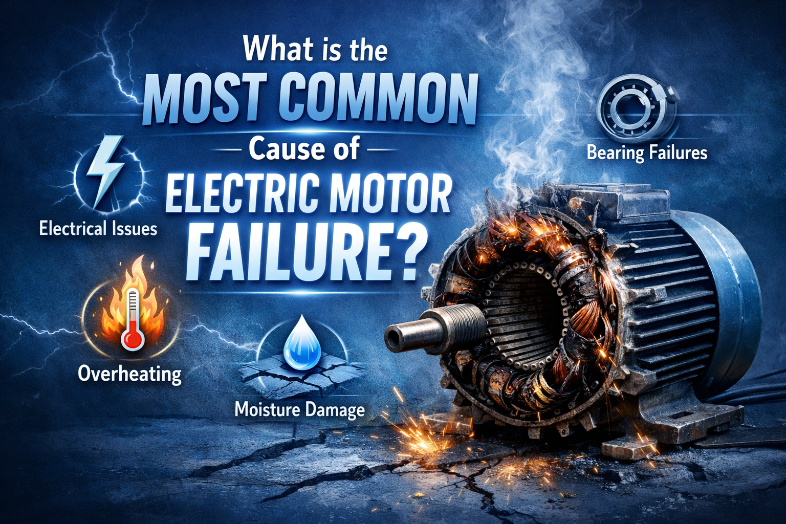 What Is the Most Common Cause of Electric Motor Failure?