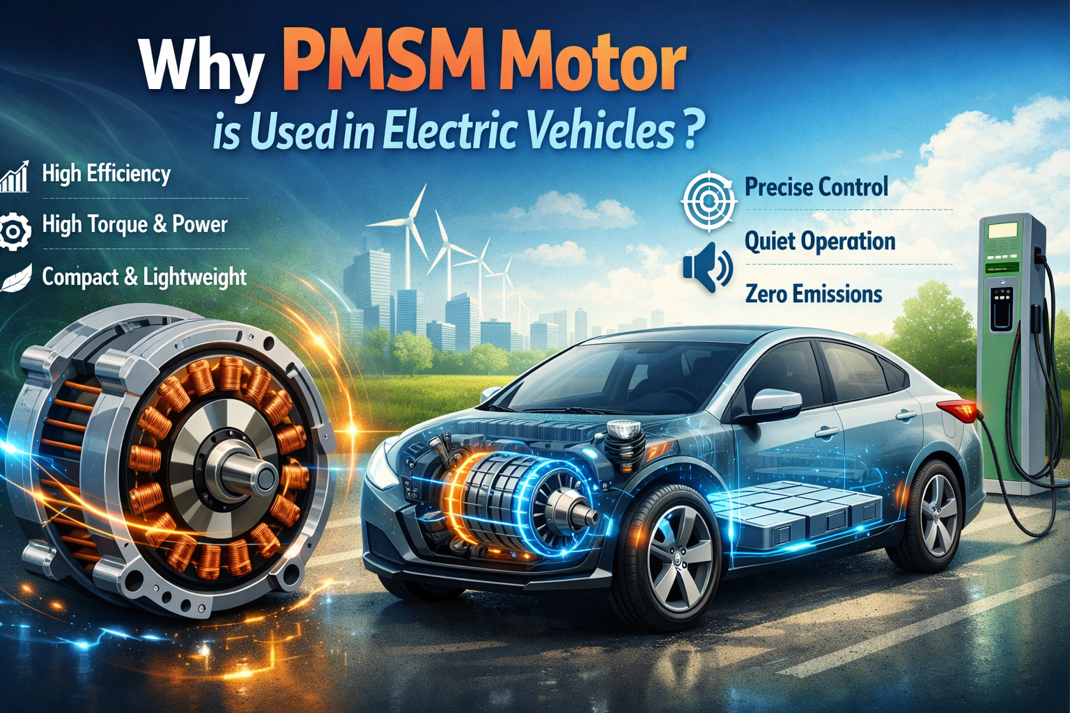 Why PMSM Motor is Used in Electric Vehicles